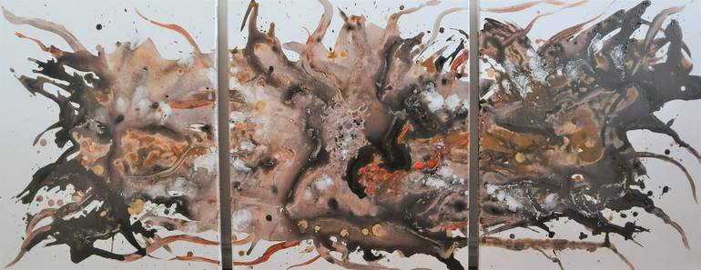 The big bang of my world Painting by Maria La Lobba | Saatchi Art