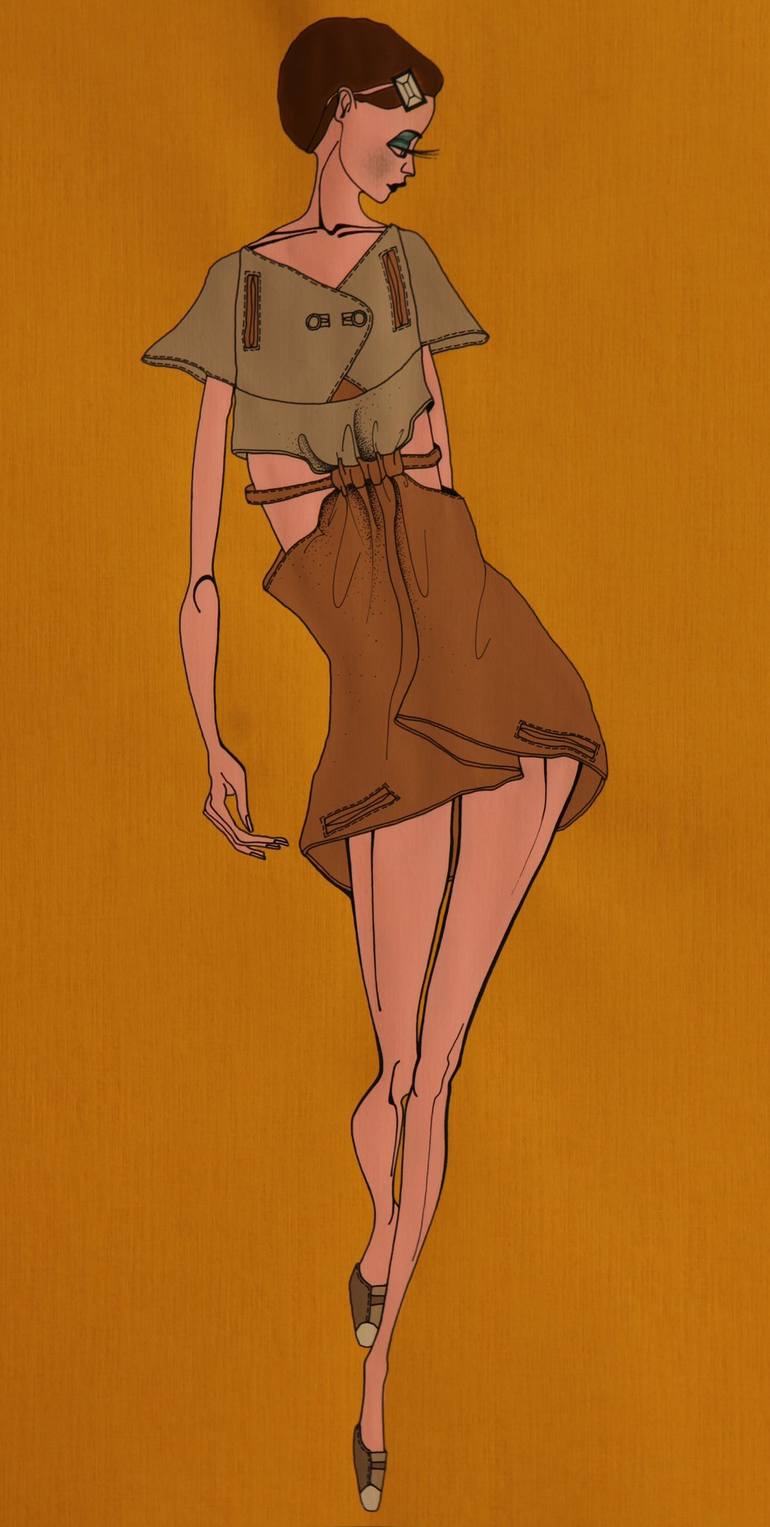 NR.2 - australian outback catwalk : solar future Drawing by Snrokrefa ...