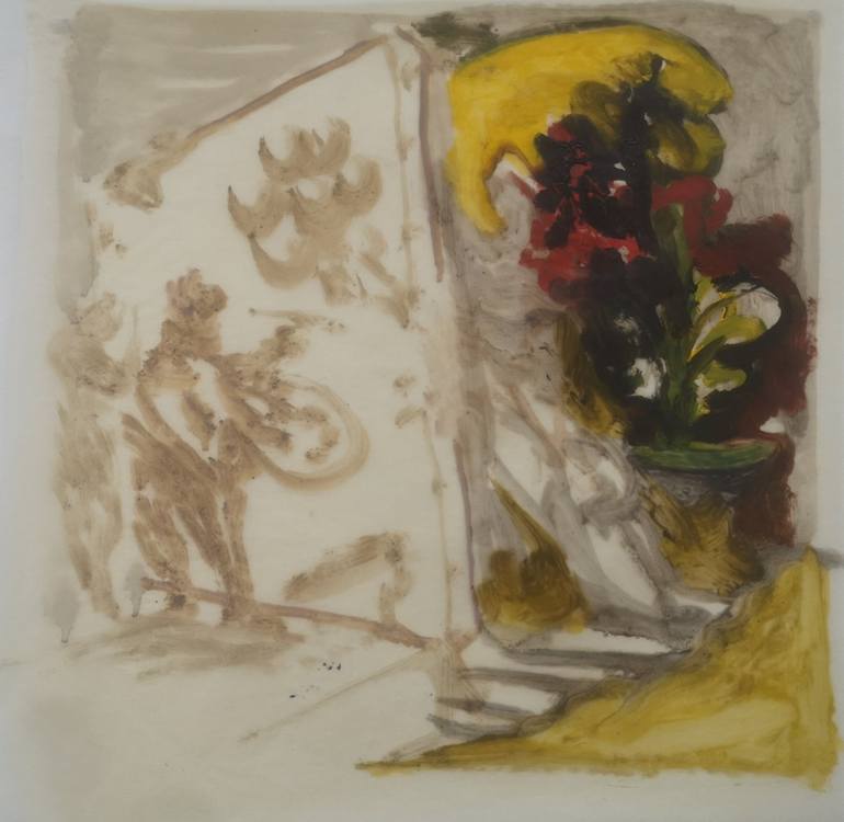 Painter Painting by Sebastien Pignon | Saatchi Art