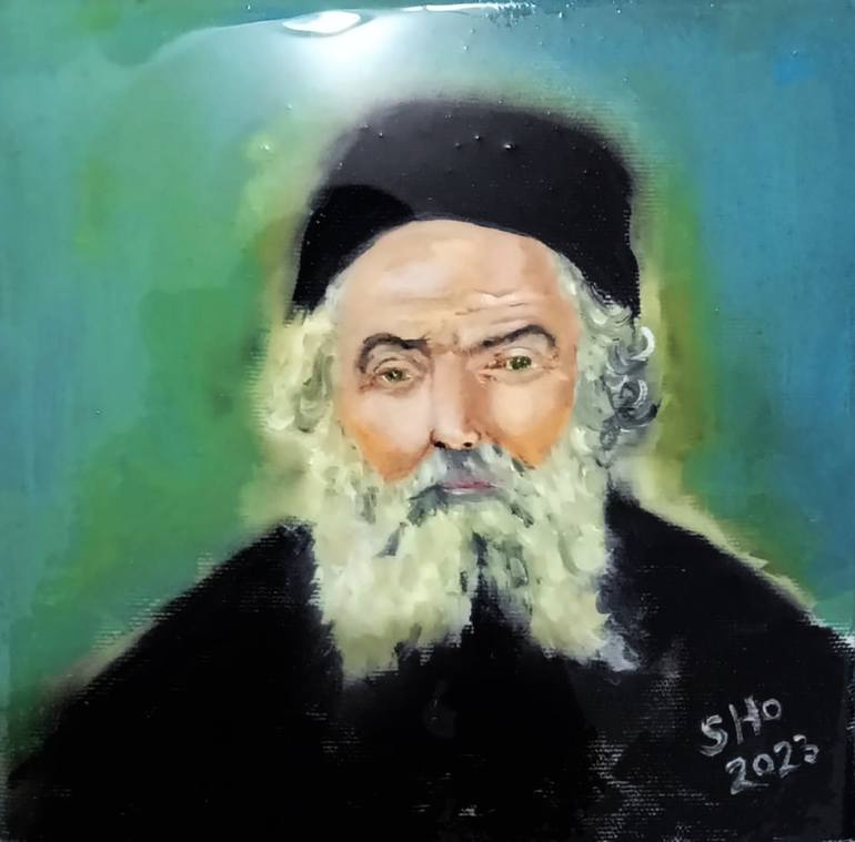 The Chofetz Chaim Painting by Oranit Shriki | Saatchi Art