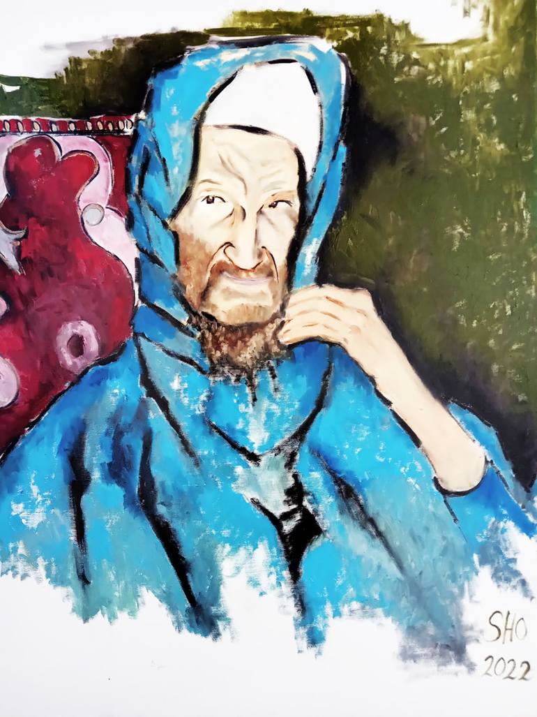 The Tzadik Painting by Oranit Shriki | Saatchi Art