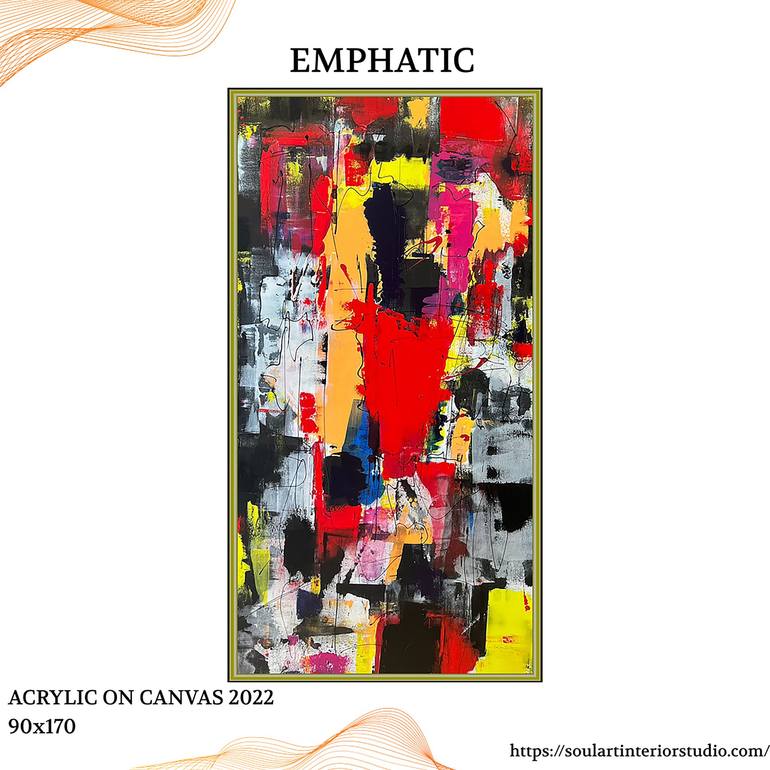 EMPHATIC Drawing by Iryna Onopenko | Saatchi Art