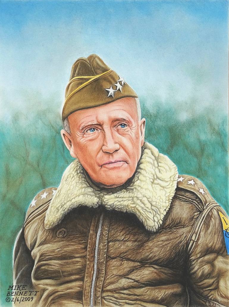 George S Patton Color