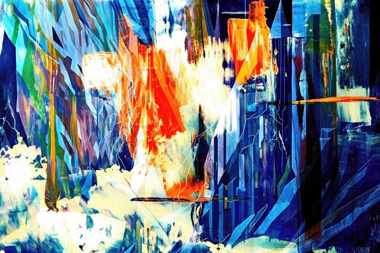 Crystalized Painting by Aaron Ochs | Saatchi Art