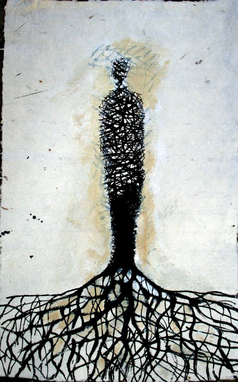 men rotted Drawing by NURIA ROMAN | Saatchi Art