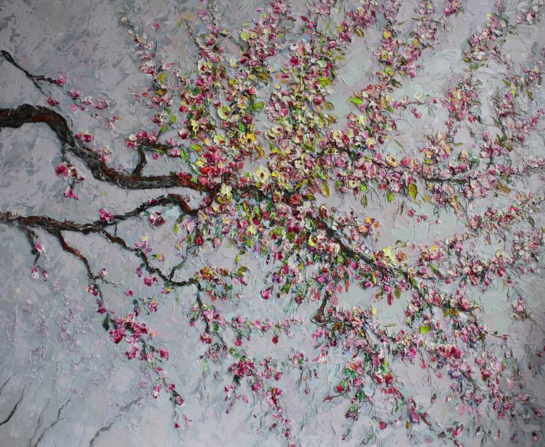 Springtime Painting by Yuriy Grebenyuk | Saatchi Art