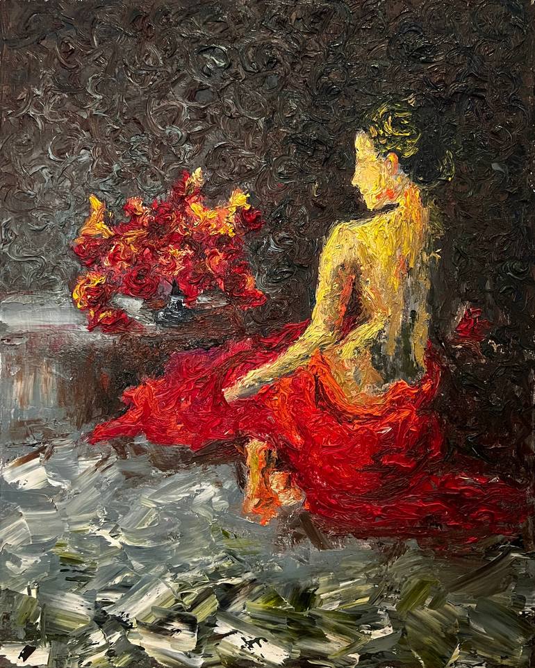 The kingdom of beauty Painting by Alena Avramenko | Saatchi Art