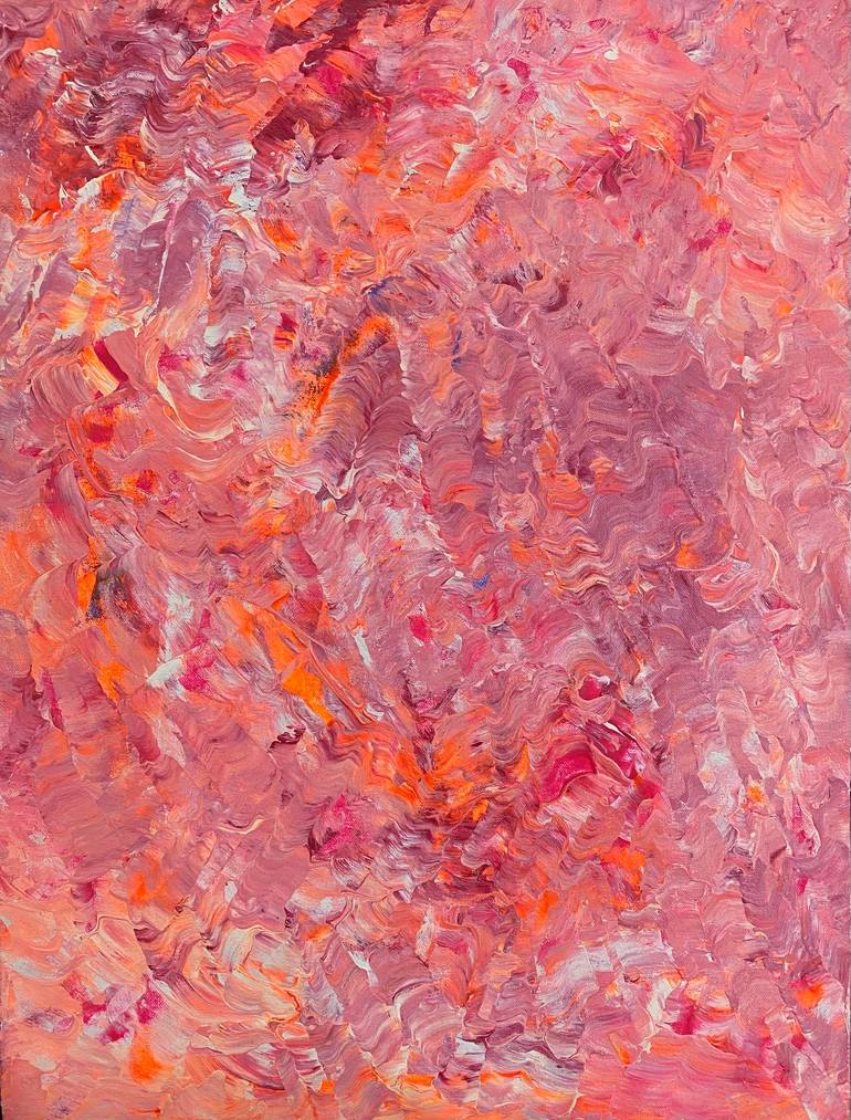 Serene Flames Painting by Cheena Madan | Saatchi Art