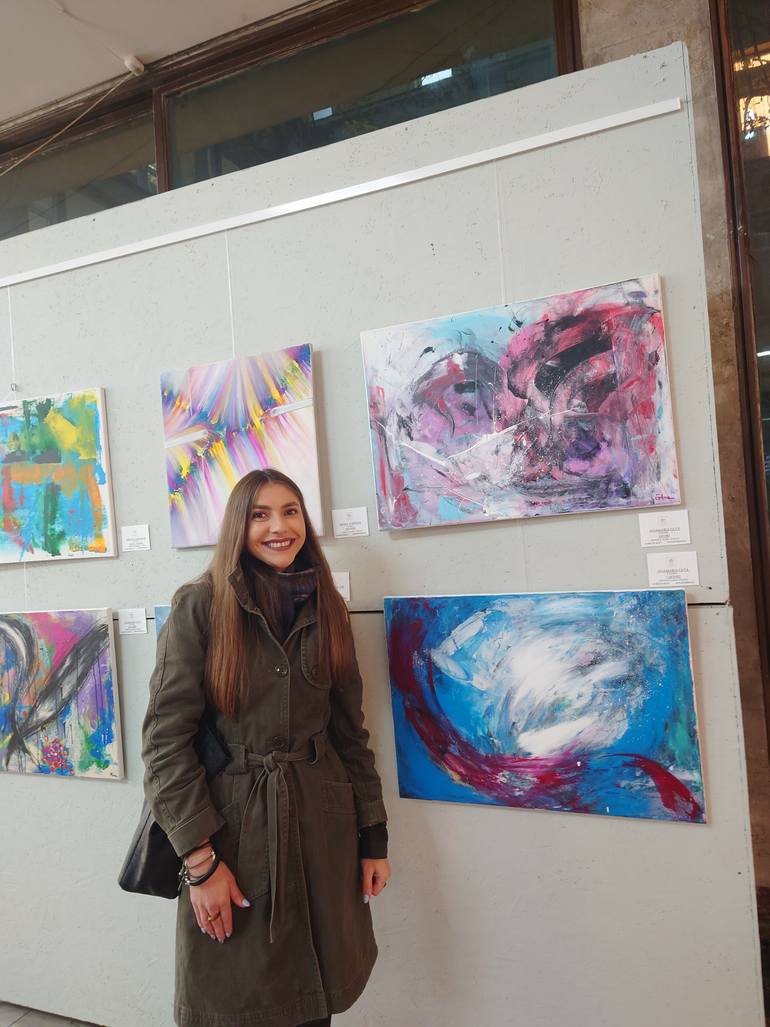 carousel of emotions Painting by Ana - Maria Guta | Saatchi Art