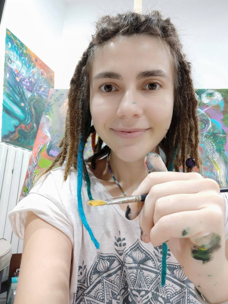 attunement Painting by Ana - Maria Guta | Saatchi Art