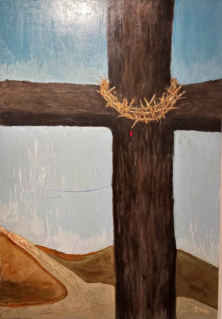 God Is Trans Painting by J Emmett | Saatchi Art