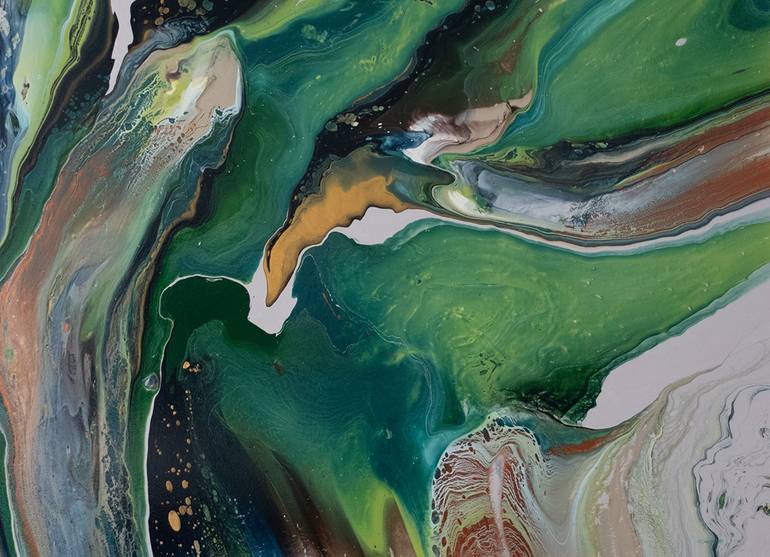 Metamorphosis Painting by Jolanda Chesonis | Saatchi Art