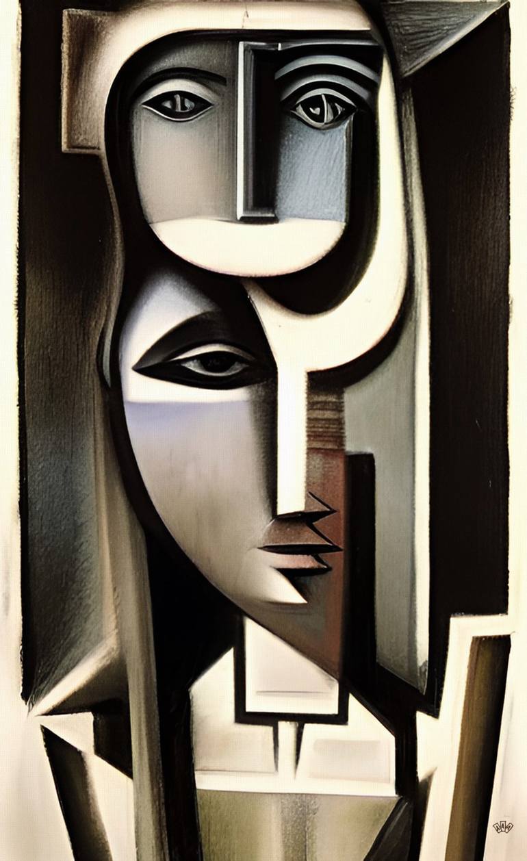 Unveiling Enigma Painting by Anna Alekberova | Saatchi Art