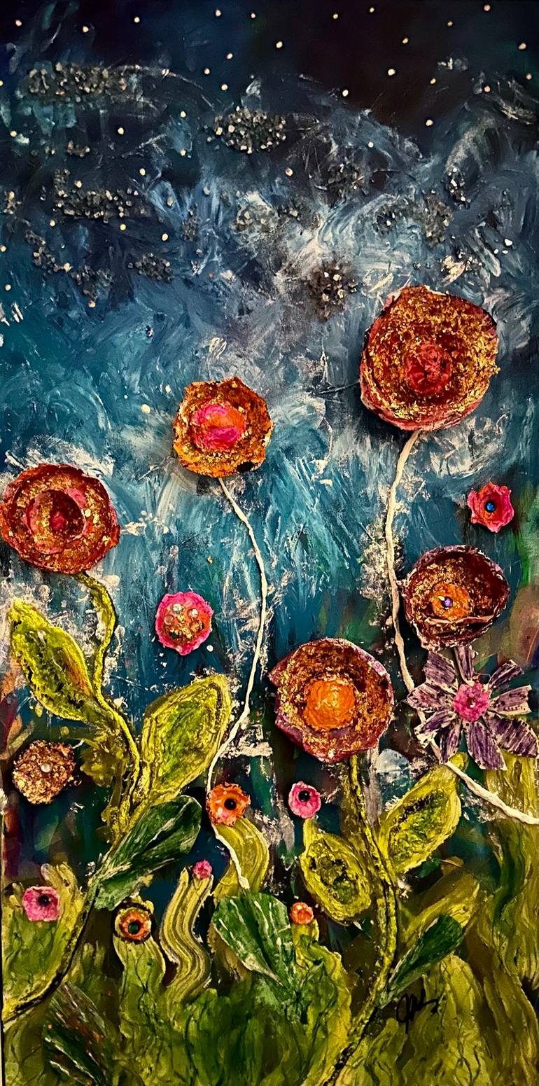 Overgrown Painting by Joanne Meurer | Saatchi Art