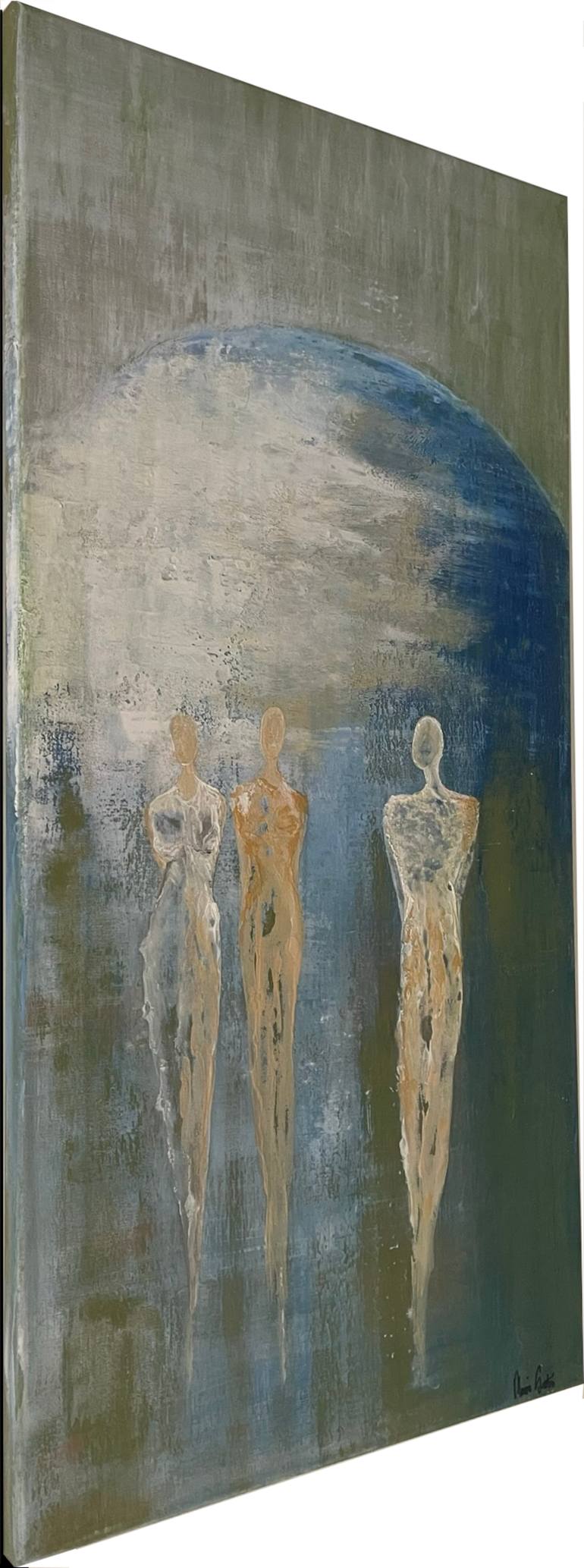 Earth..self-purification..outlaws Painting by Marie Sarté | Saatchi Art