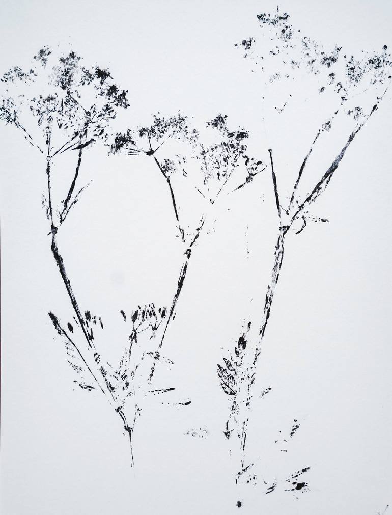 Valerian Painting by Janet Ridley | Saatchi Art