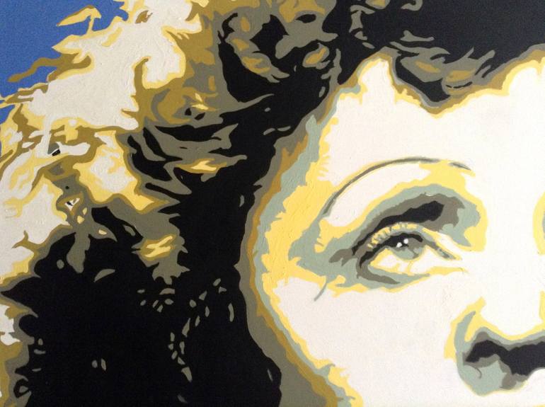 Edith Piaf Pop art Painting by Hans Veltman | Saatchi Art