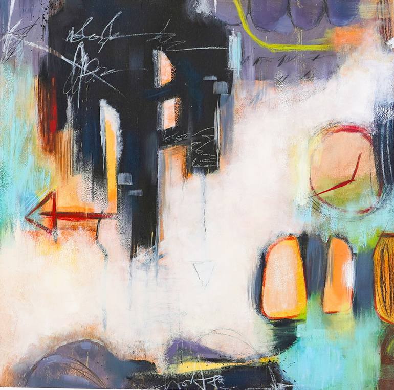 Fortuitous Elation Painting by Milan Dècor | Saatchi Art