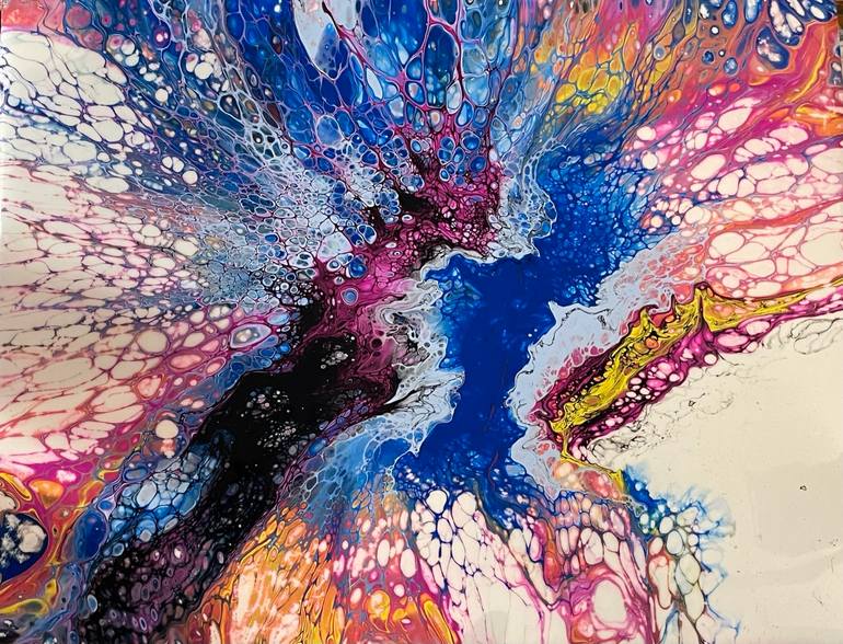 Color swarm Painting by Sean Slater | Saatchi Art