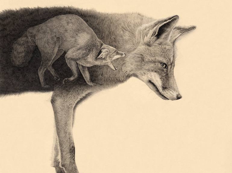 Mediastinal Menace Drawing by Jacob Light | Saatchi Art