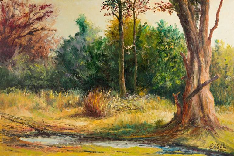 Bosque Painting by Eduardo Casal | Saatchi Art