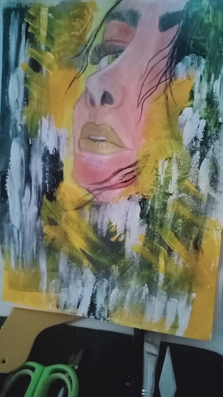 Arrogant Painting by Nk Artwork | Saatchi Art