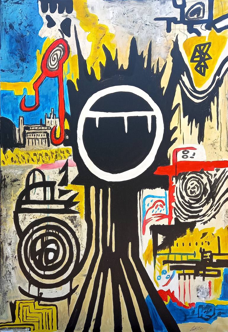 Factory reset Painting by M M | Saatchi Art