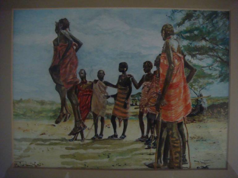 JUMP 2 Painting by Hamish Ramsay | Saatchi Art