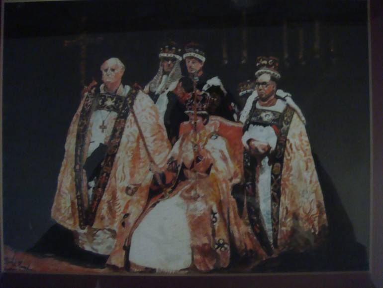 THE CORONATION Painting by Hamish Ramsay | Saatchi Art
