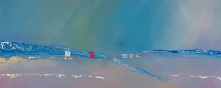 West Wittering Beach 1 Painting by Ian Rutter | Saatchi Art