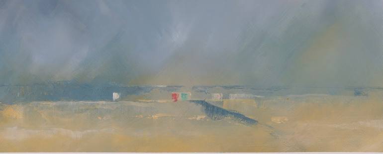 West Wittering Beach 3 Painting by Ian Rutter | Saatchi Art