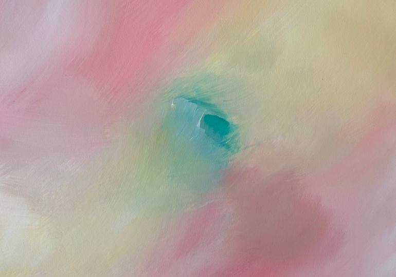 Abstract Landscape Turquoise 1 Painting by Ian Rutter | Saatchi Art