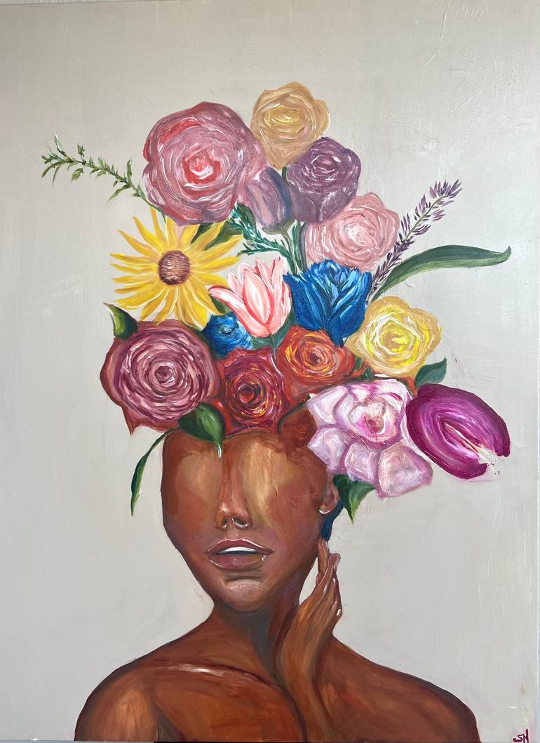 Florescence Painting by Sara Nabhan | Saatchi Art