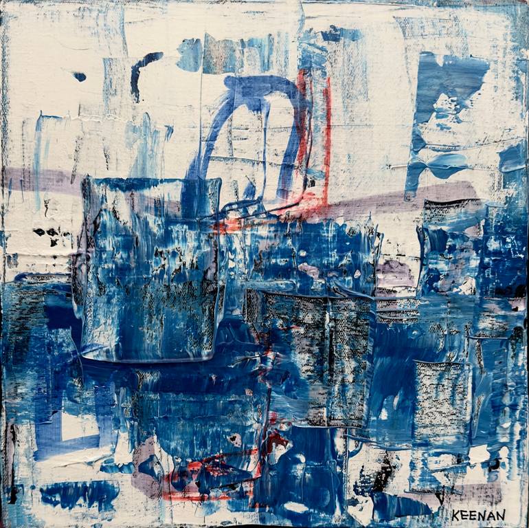 City by Atlantic 1, 2022 Painting by Keenan Staffieri | Saatchi Art