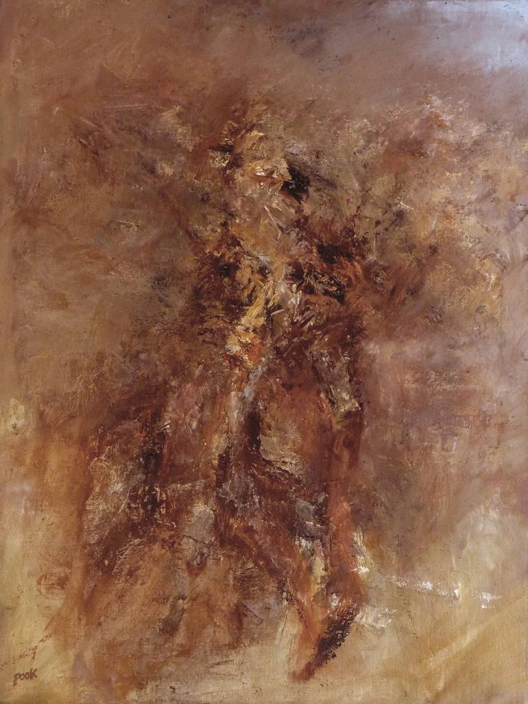 Lone Rider SOLD Painting by Graham Pook | Saatchi Art