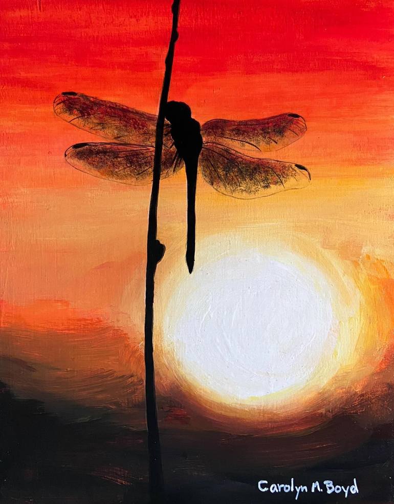 Flight Of Fancy Painting by Carolyn Boyd | Saatchi Art