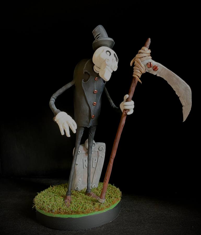 Well Dressed Death Sculpture by Barry Price | Saatchi Art