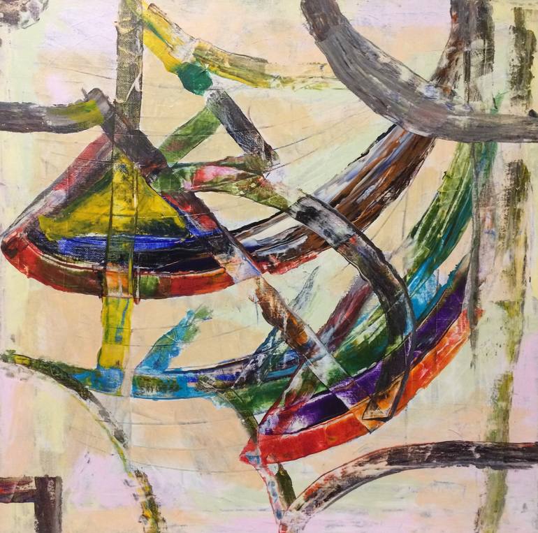 Abstract 5 Painting by Aleksandr Jerofejev | Saatchi Art