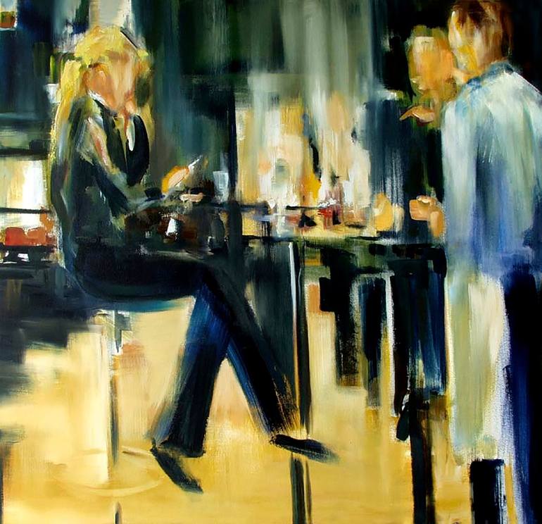 Communication Painting by Robert Hettich | Saatchi Art