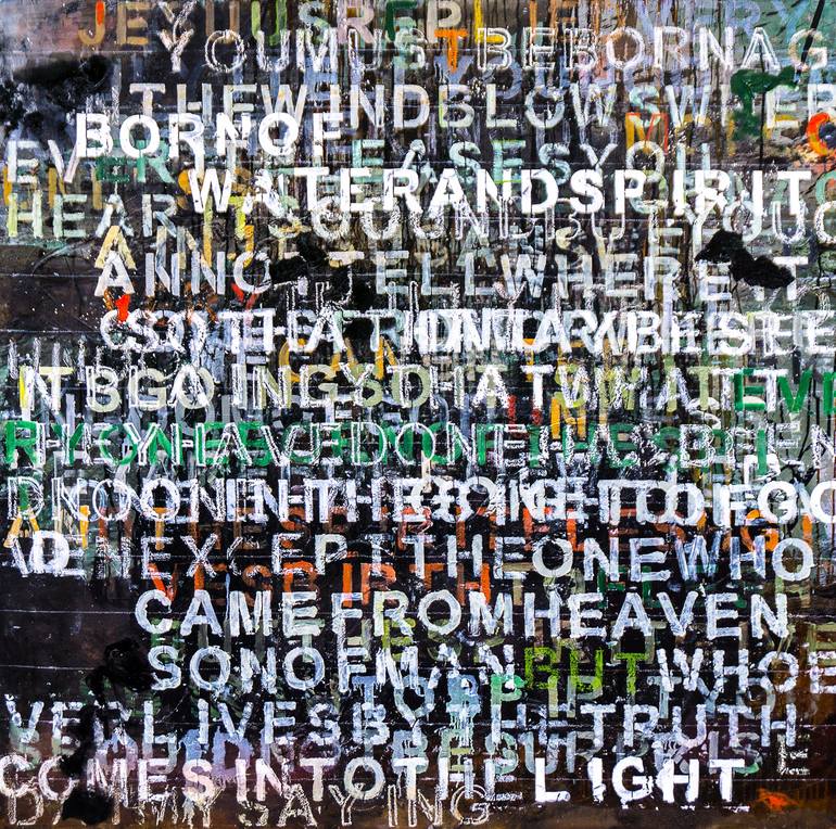 Born Again Painting by Maria Wip | Saatchi Art