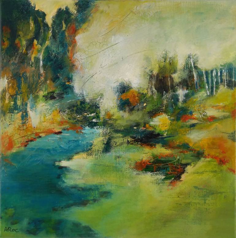 Angennes 3 Painting by Aurélie ROCHETA | Saatchi Art