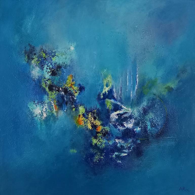 Whispers Painting by Aurélie Rocheta | Saatchi Art