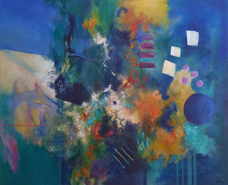 Allegro Painting by Aurélie Rocheta | Saatchi Art