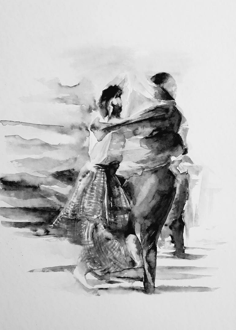 Dance Painting by Makiko Kimura | Saatchi Art