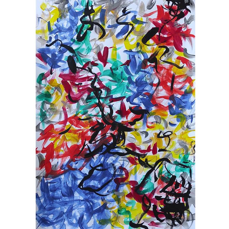 Abstraction (2021.) Painting by Danilo MančIć | Saatchi Art