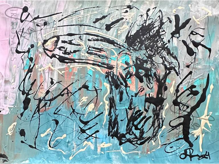Riddle #2 Painting by Juan Rosales | Saatchi Art