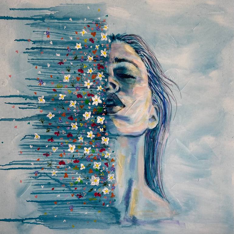 Ondina Painting by Mariana Ablum | Saatchi Art