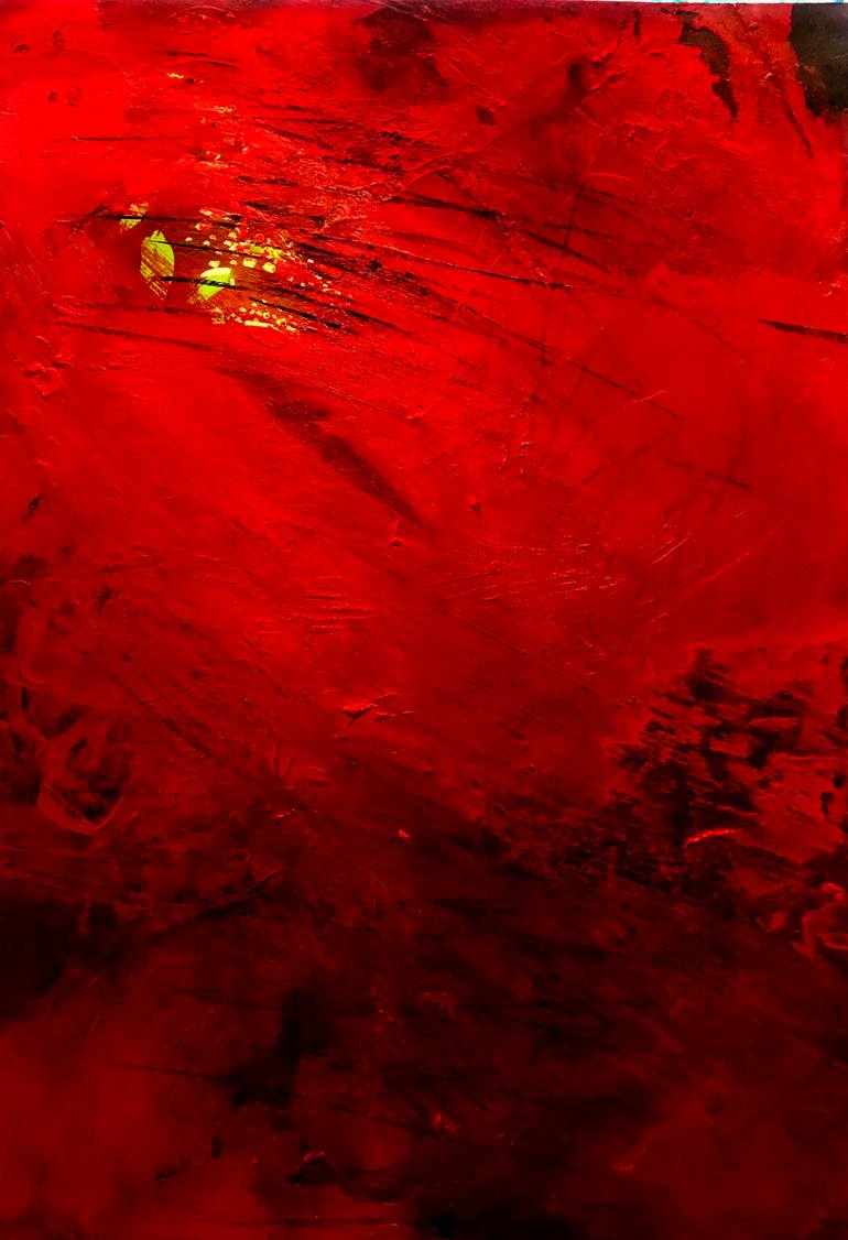 The moment of brilliance Painting by Hamideh Sadeghieh | Saatchi Art