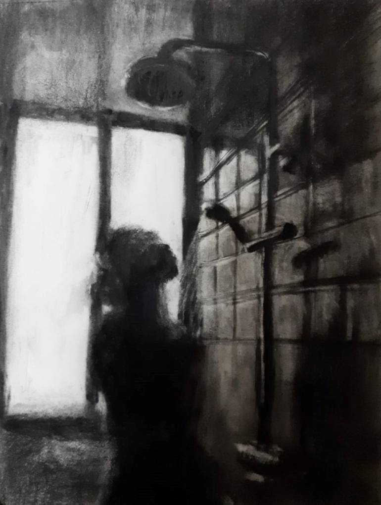Shower Drawing by Arijit Shome | Saatchi Art