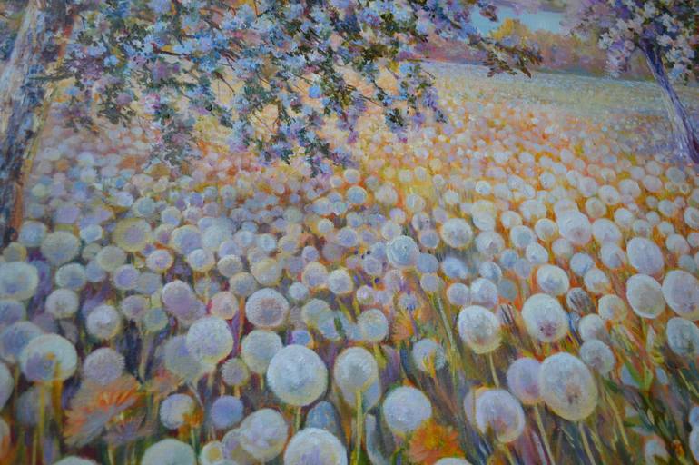 Parents garden Painting by Galyna Mykhaylyuk | Saatchi Art